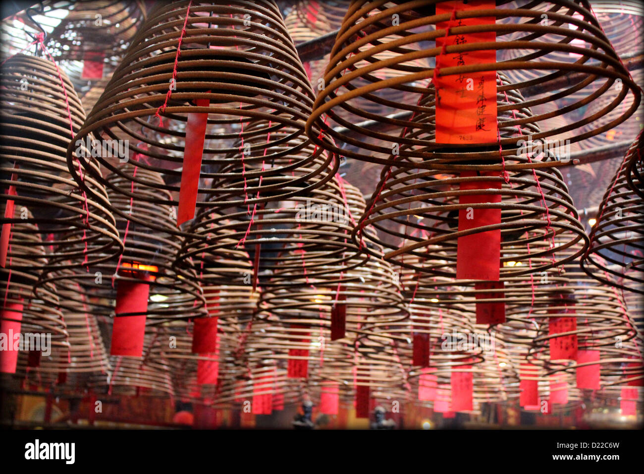 Incense coil spiral hi-res stock photography and images - Alamy