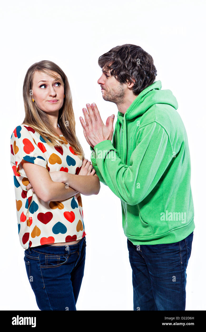 Arguing problem Cut Out Stock Images & Pictures - Alamy