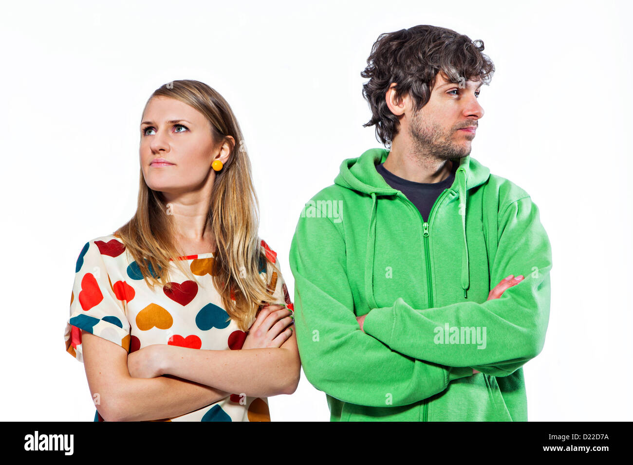 Male female split Cut Out Stock Images & Pictures - Alamy