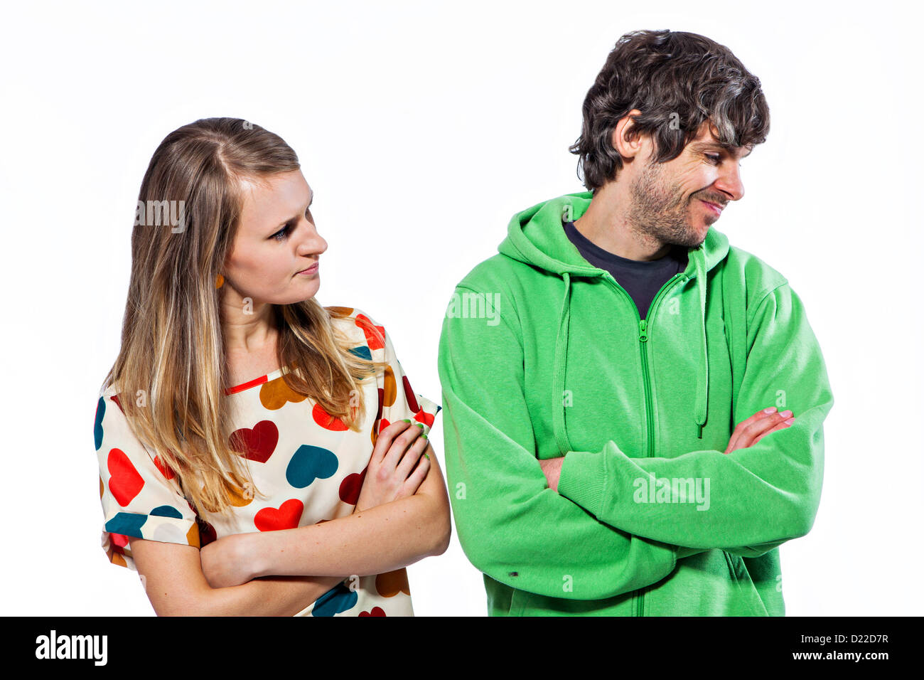 Couple split hi-res stock photography and images - Alamy