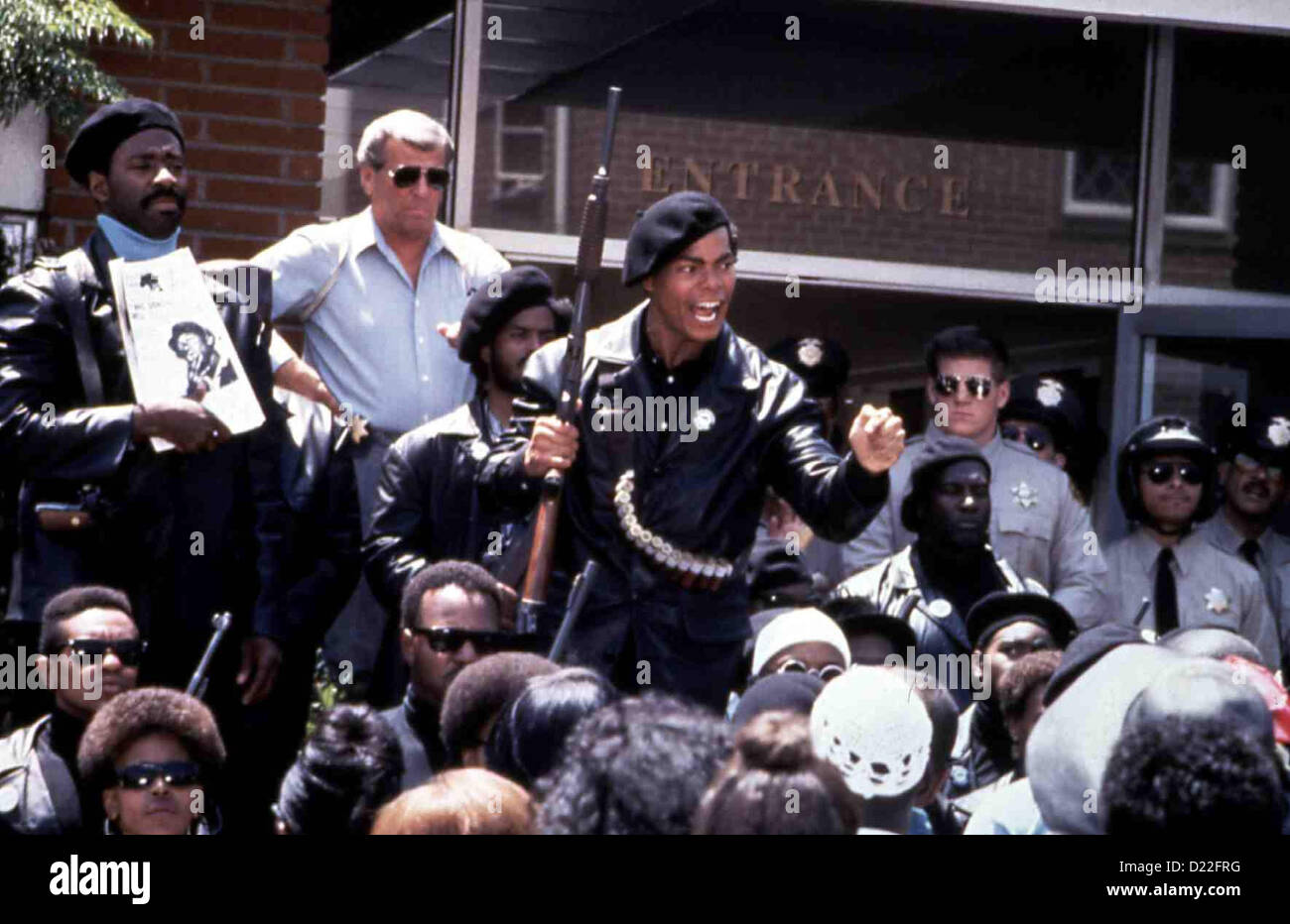 Panther Panther Bobby Seale (Courtney B. Vance,l), Huey Newton (Marcus ...