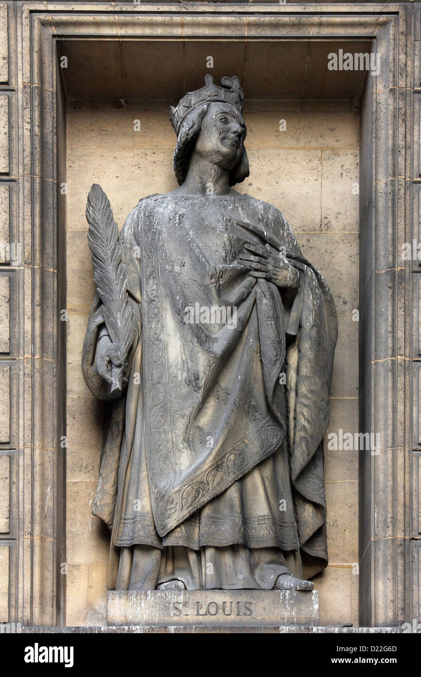 Louis ix king paris hi-res stock photography and images - Alamy