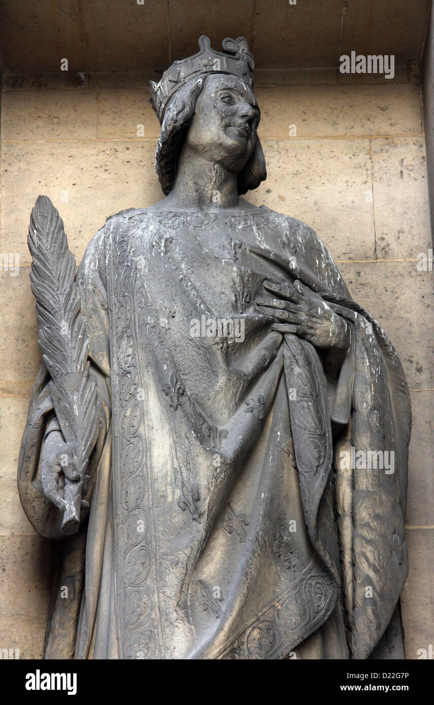 Louis ix king paris hi-res stock photography and images - Alamy