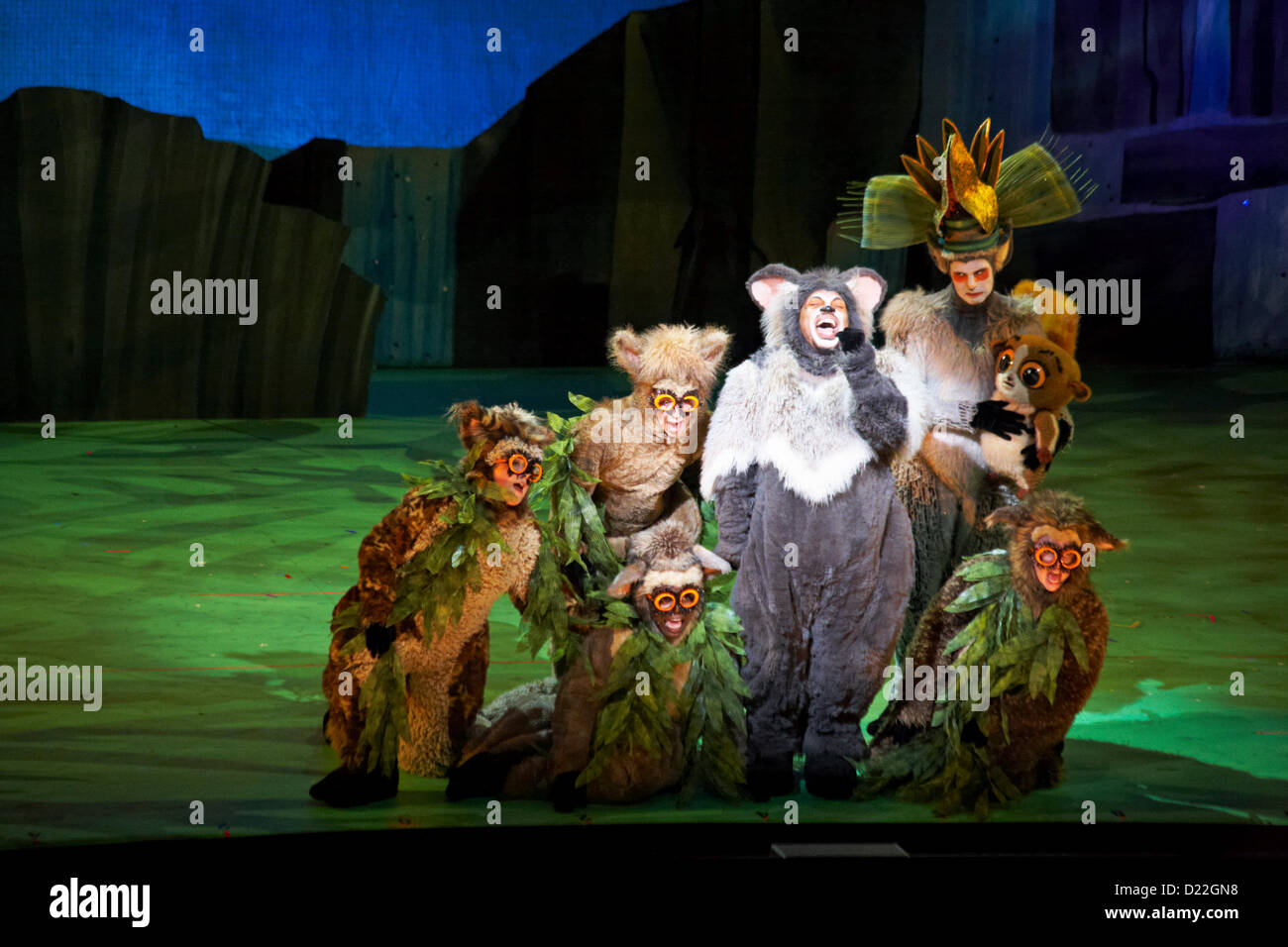 MADAGASCAR LIVE Musical on tour at the BIC in Bournemouth, Dorset, UK ...