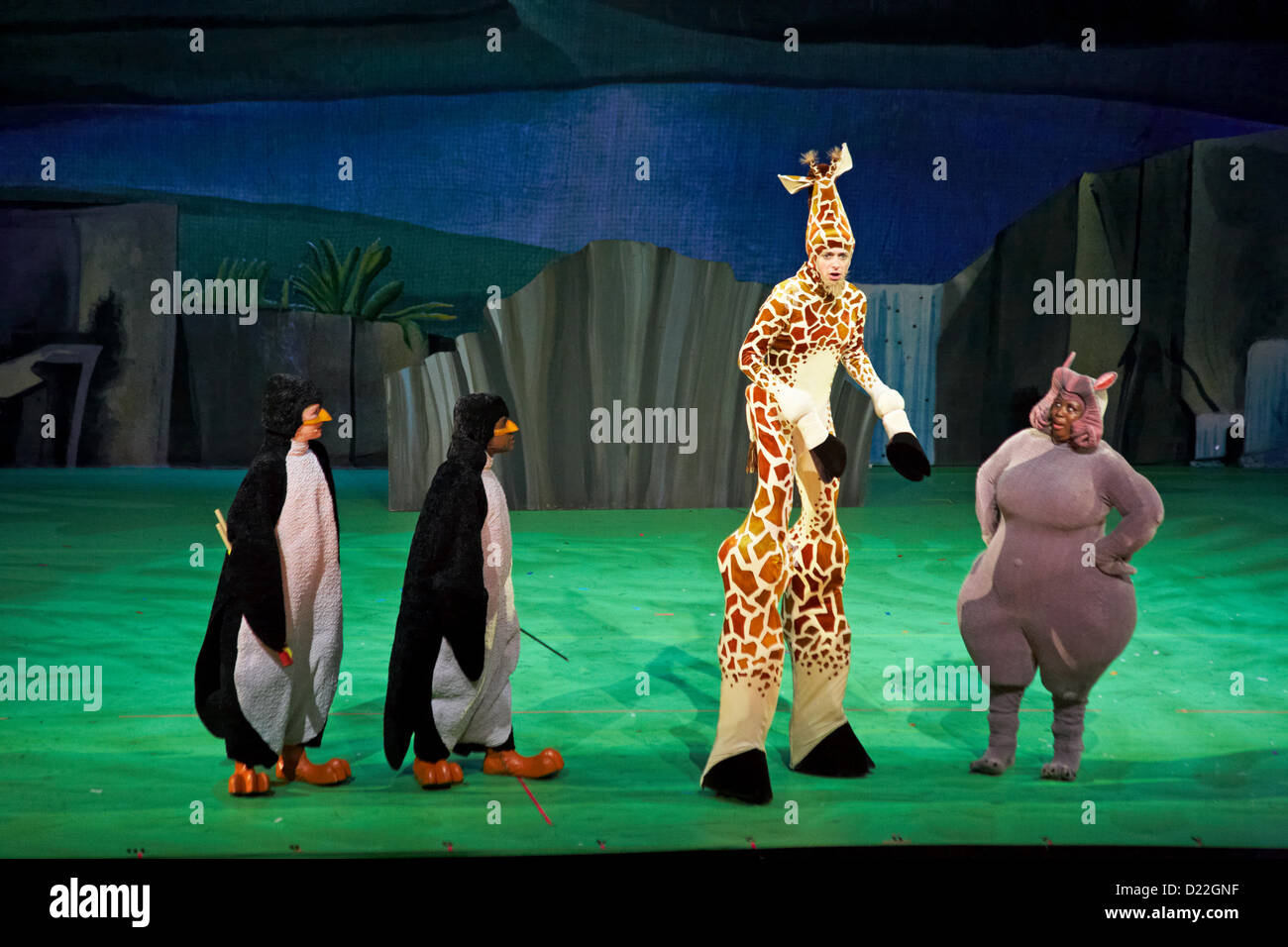 MADAGASCAR LIVE Musical on tour at the BIC in Bournemouth, Dorset, UK ...