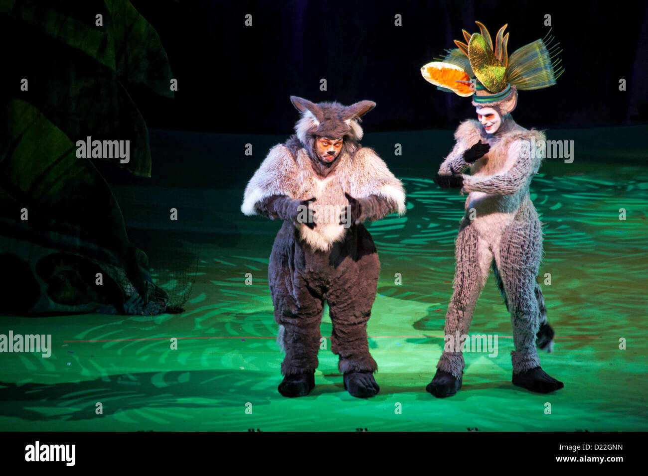 MADAGASCAR LIVE Musical on tour at the BIC in Bournemouth, Dorset, UK ...