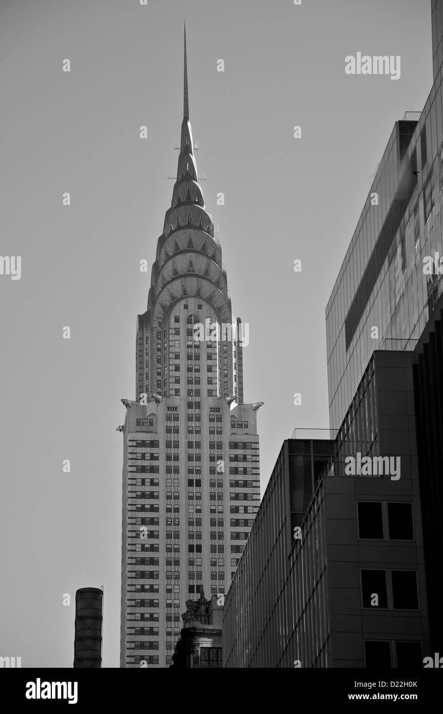 Chrysler building detail hi-res stock photography and images - Alamy