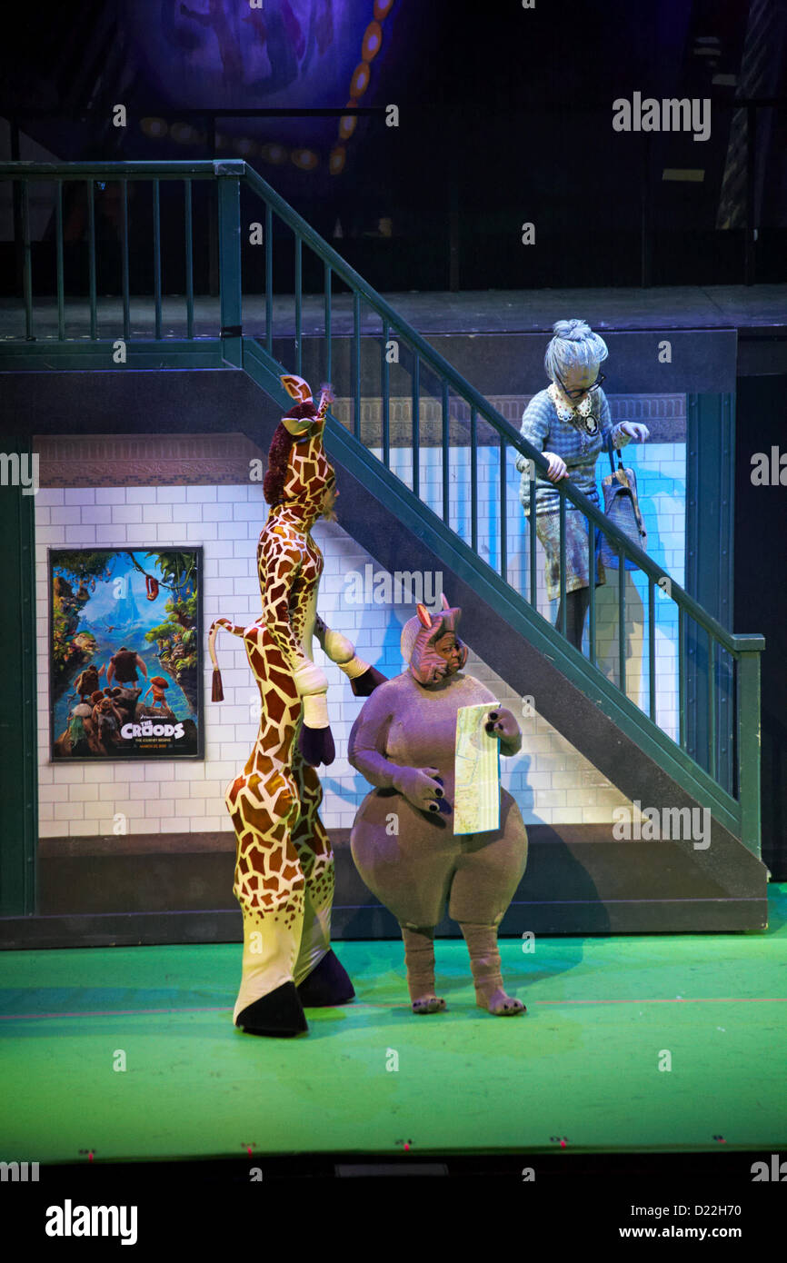 MADAGASCAR LIVE Musical on tour at the BIC in Bournemouth, Dorset, UK ...