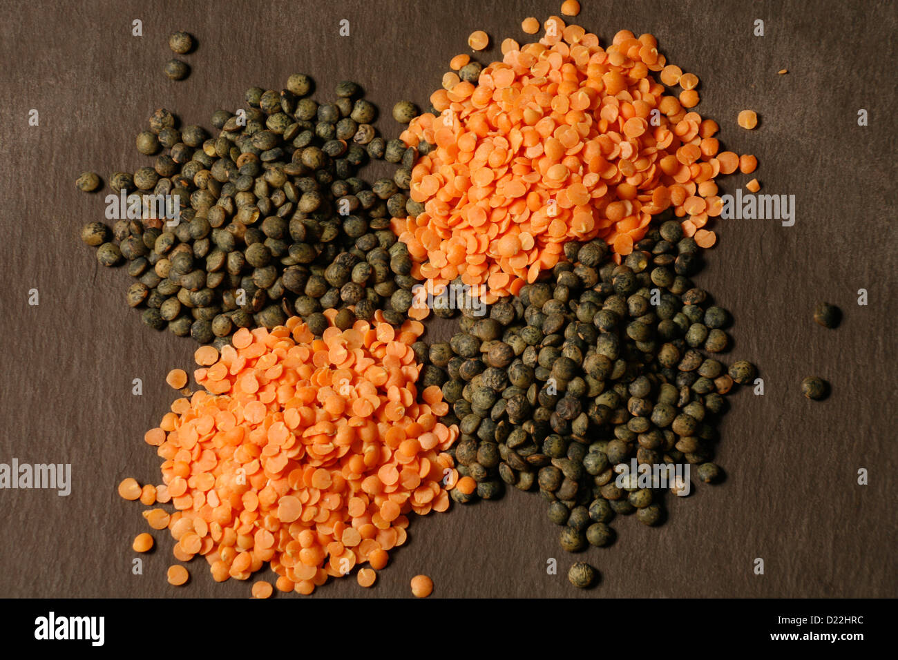 Puy green lentils hi-res stock photography and images - Alamy
