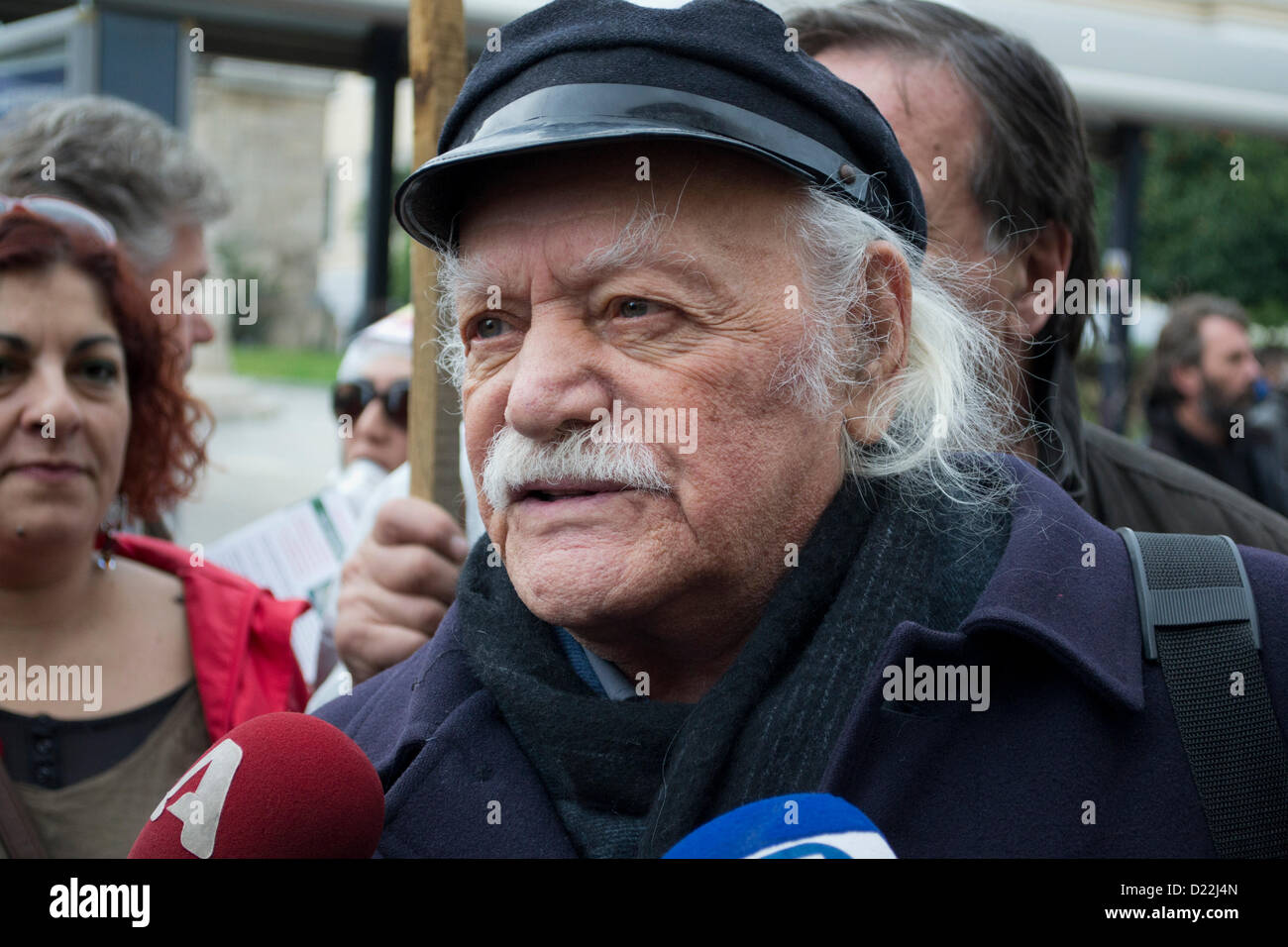 Manolis glezos hi-res stock photography and images - Alamy