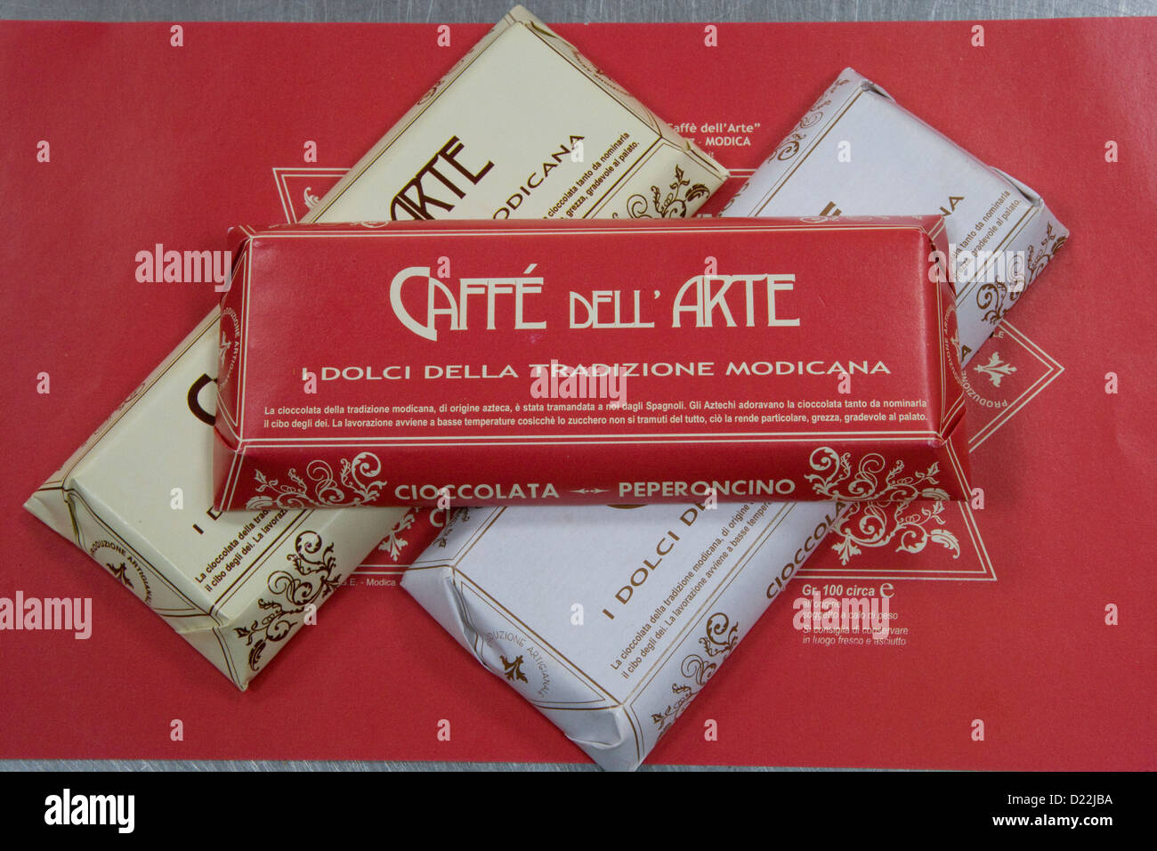 Modica: chocolate making Stock Photo - Alamy