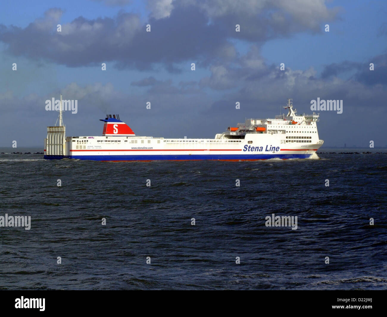 The Stena Trader is a commercial vessel used for transporting goods. It ...