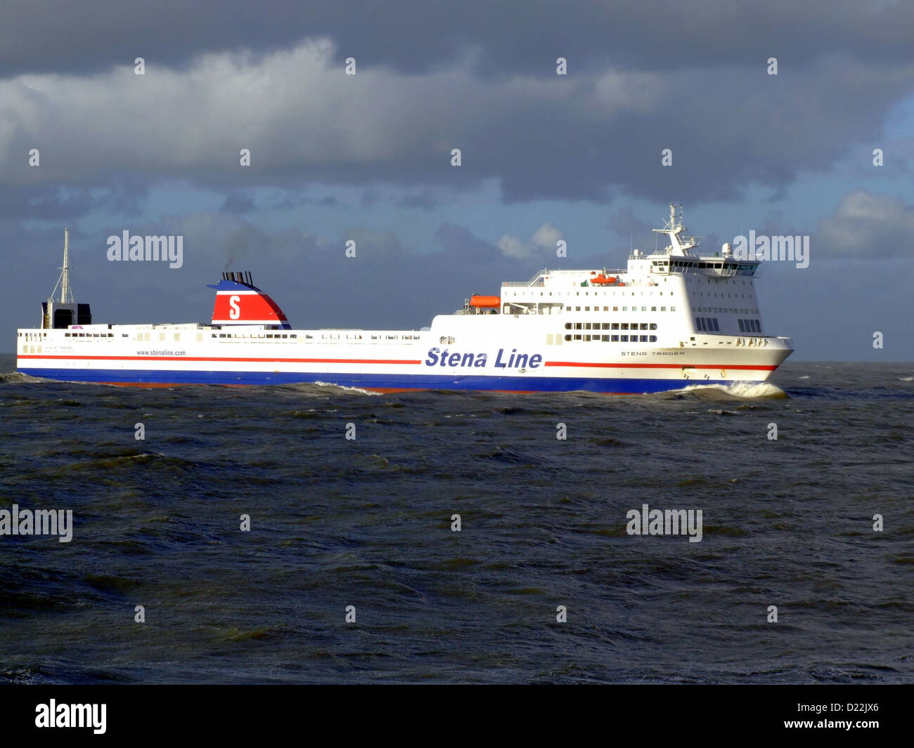 The Stena Trader is a versatile cargo vessel operating in the maritime ...