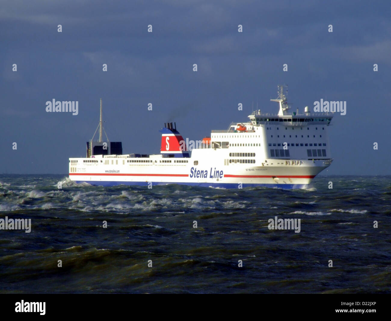 The Stena Trader is a commercial vessel engaged in transporting goods ...