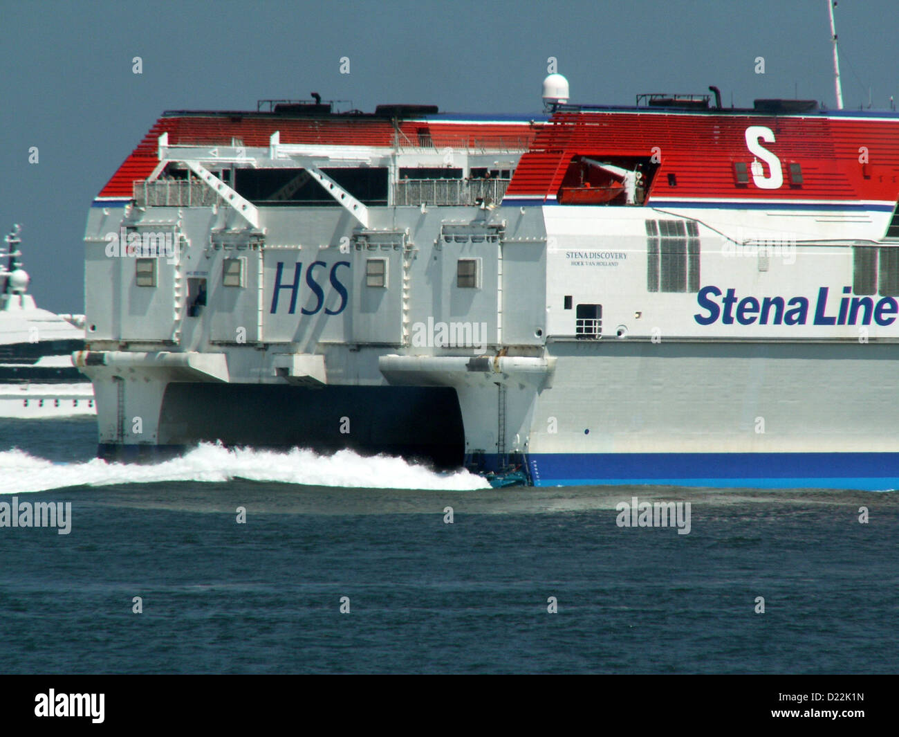 The HSS Stena Discovery is a high-speed ferry known for its advanced ...