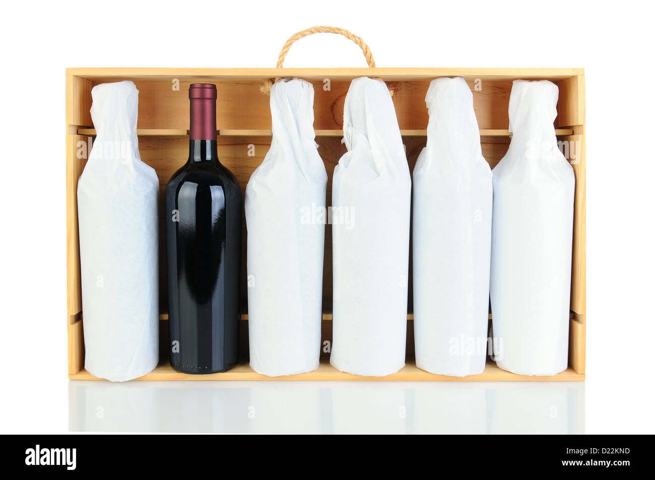 Wine bottle wrapped tissue paper hi-res stock photography and images ...