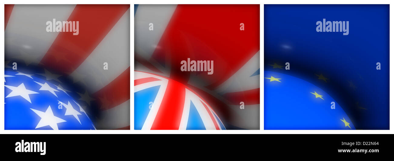 US UK EU Flag Stock Photo - Alamy