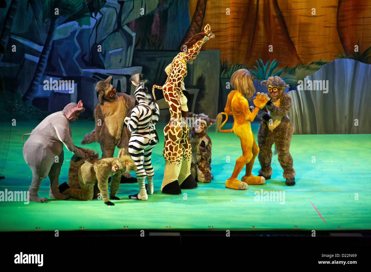 MADAGASCAR LIVE Musical on tour at the BIC in Bournemouth, Dorset, UK ...
