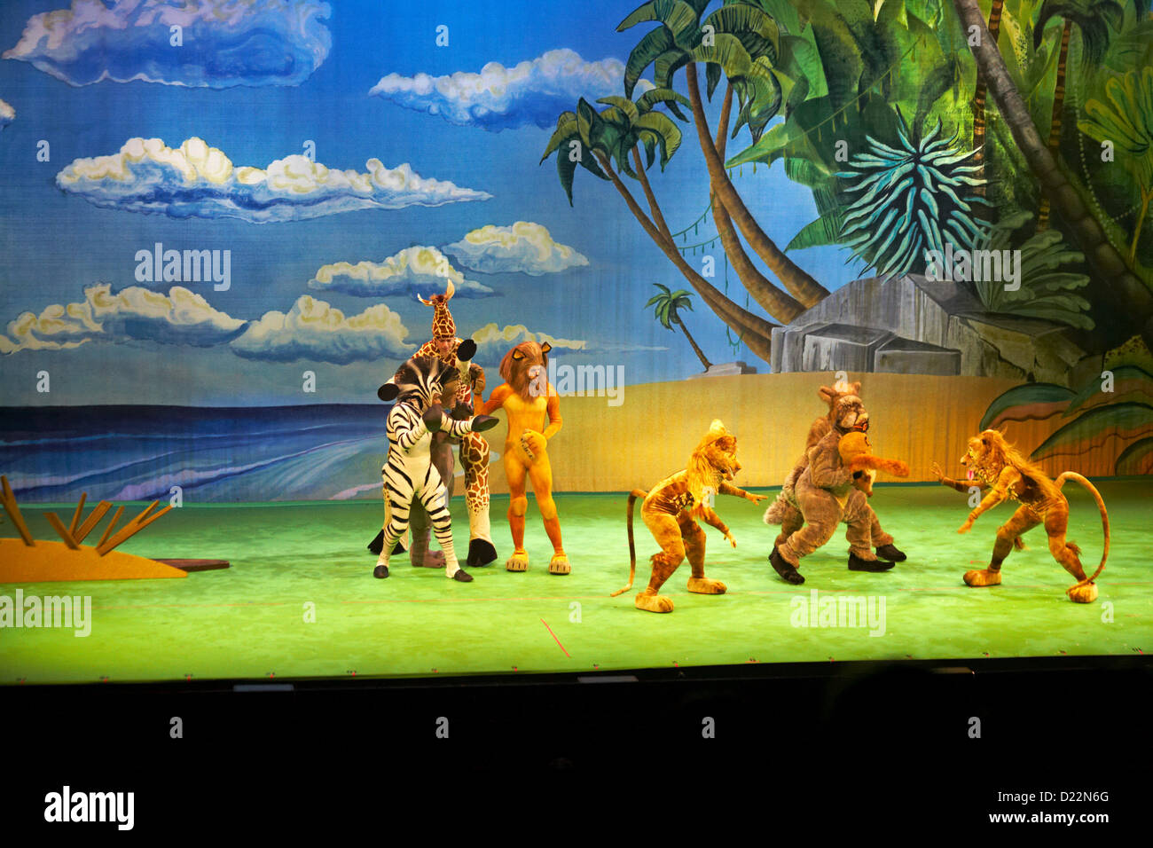 MADAGASCAR LIVE Musical on tour at the BIC in Bournemouth, Dorset, UK ...