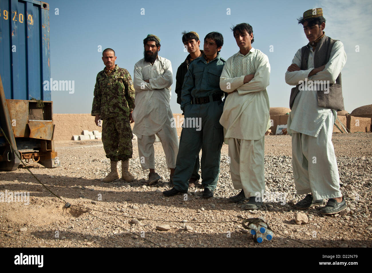 Afghan National Security Forces participate in counter-IED training in ...