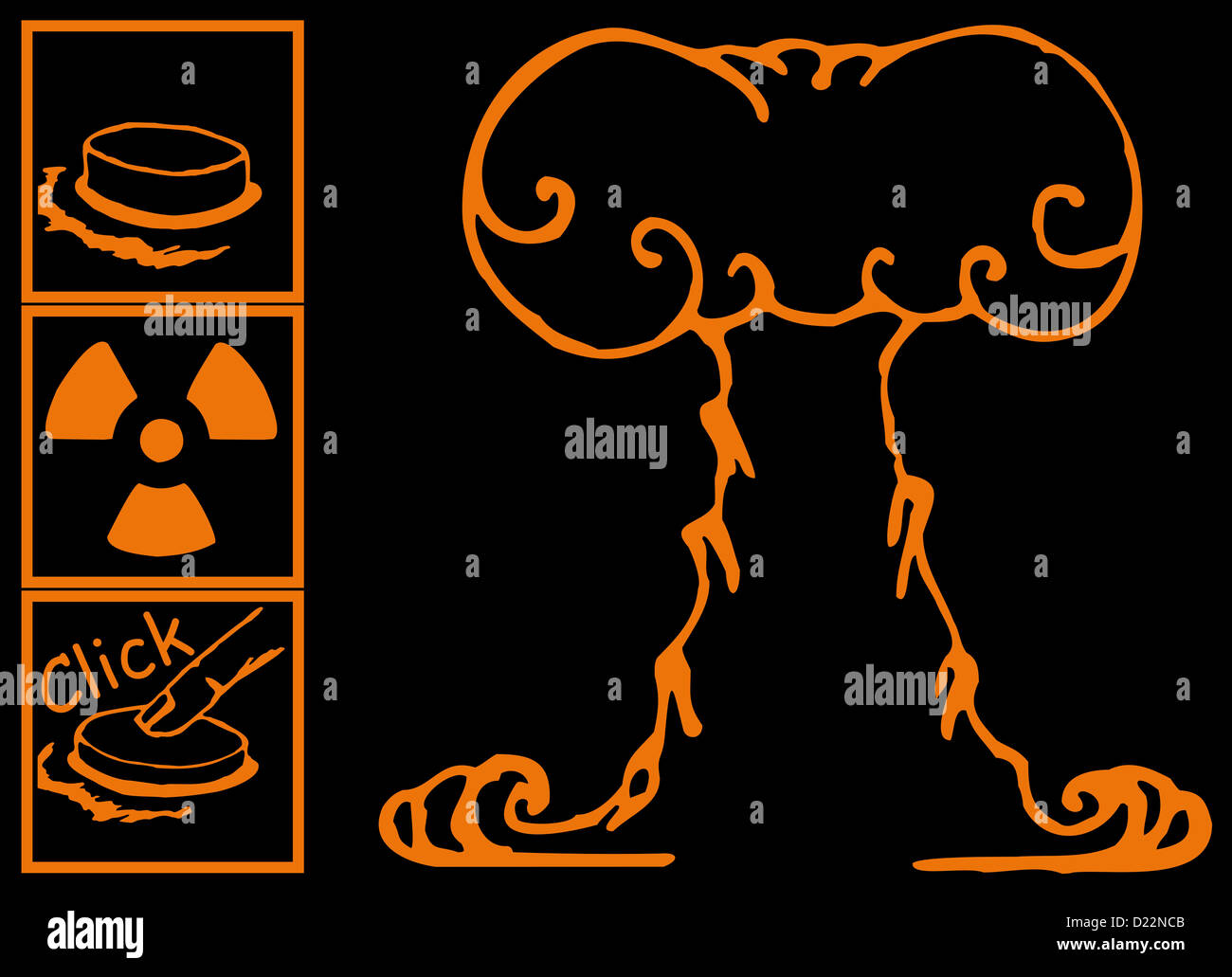 Nuke button hi-res stock photography and images - Alamy