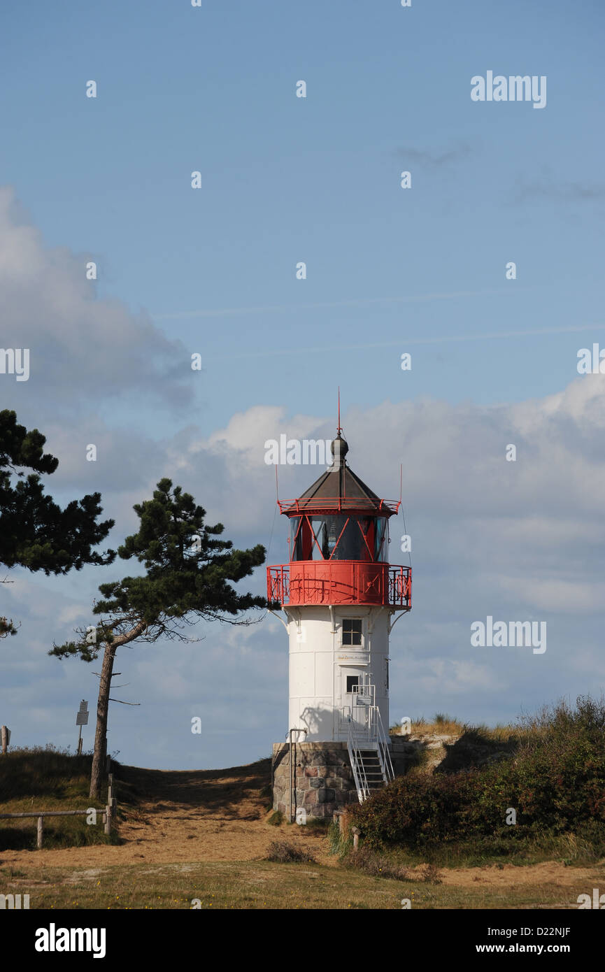 Neuendorf, Hiddensee, Germany, Beacon Gellen Stock Photo - Alamy