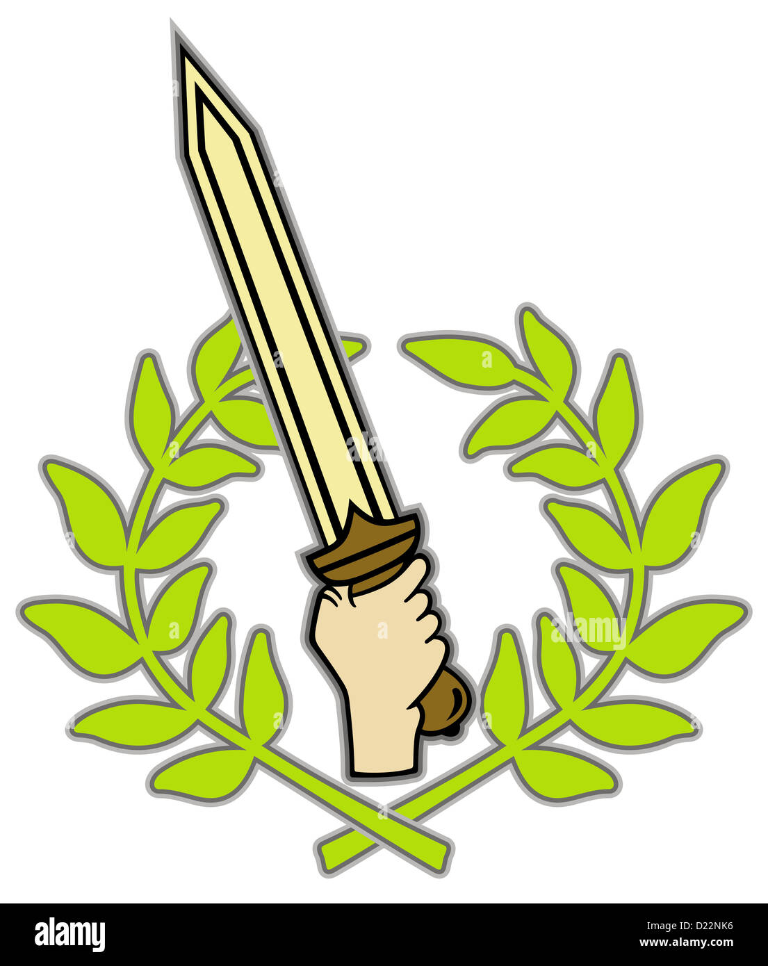 Roman laurel wreath hi-res stock photography and images - Alamy