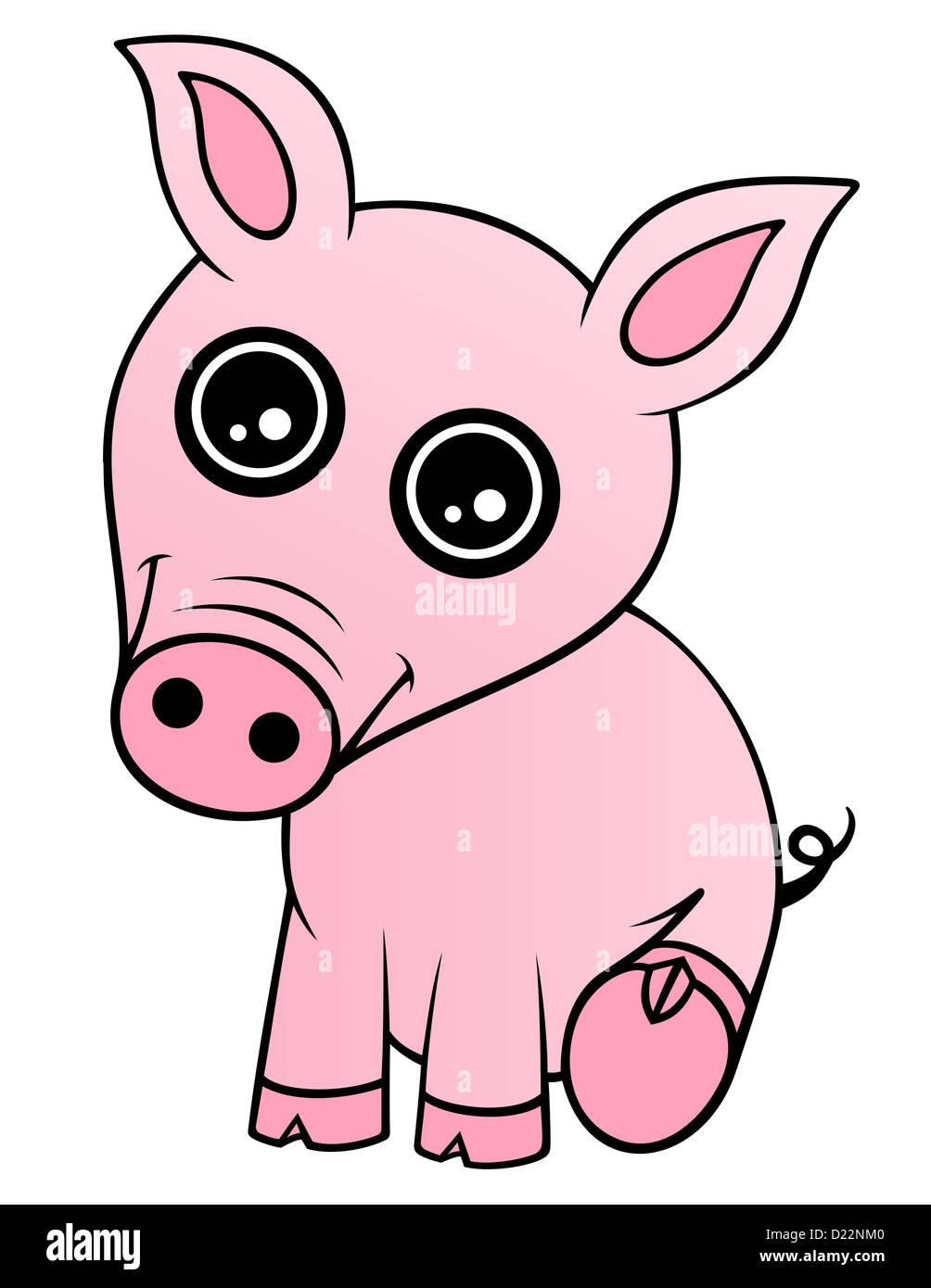 Lovely piglet Cut Out Stock Images & Pictures - Alamy
