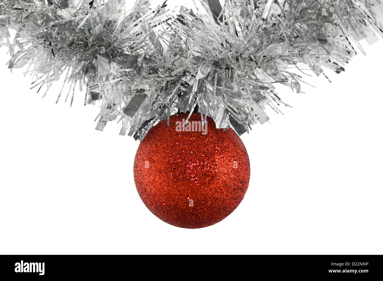 Hanging Christmas Ball Stock Photo - Alamy