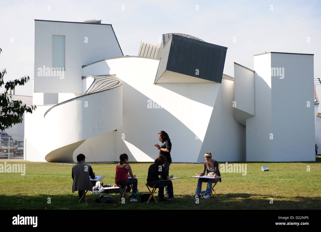 Weil am Rhein, Germany, the Vitra Design Museum by Frank O. Gehry Stock ...