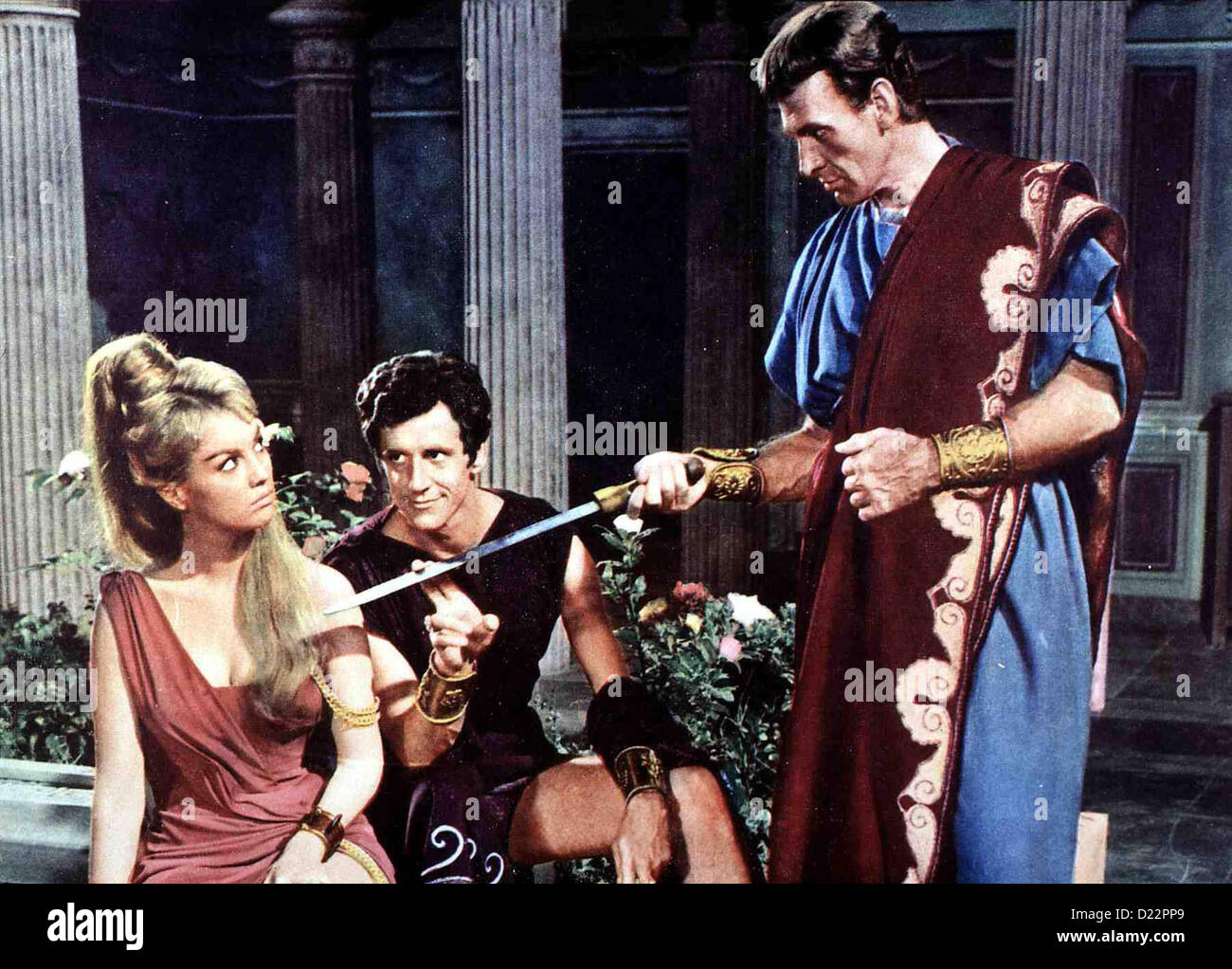 Das Gold Der Caesaren Oro Per I Cesari Mylene Demongeot, Jeffrey Hunter ...