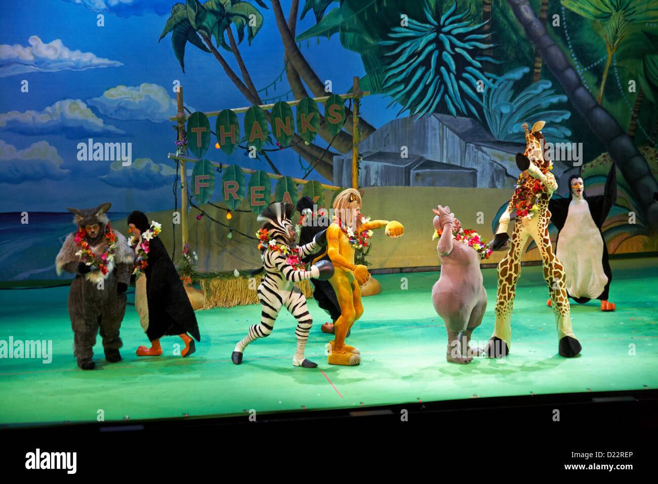 MADAGASCAR LIVE Musical on tour at the BIC in Bournemouth, Dorset, UK ...