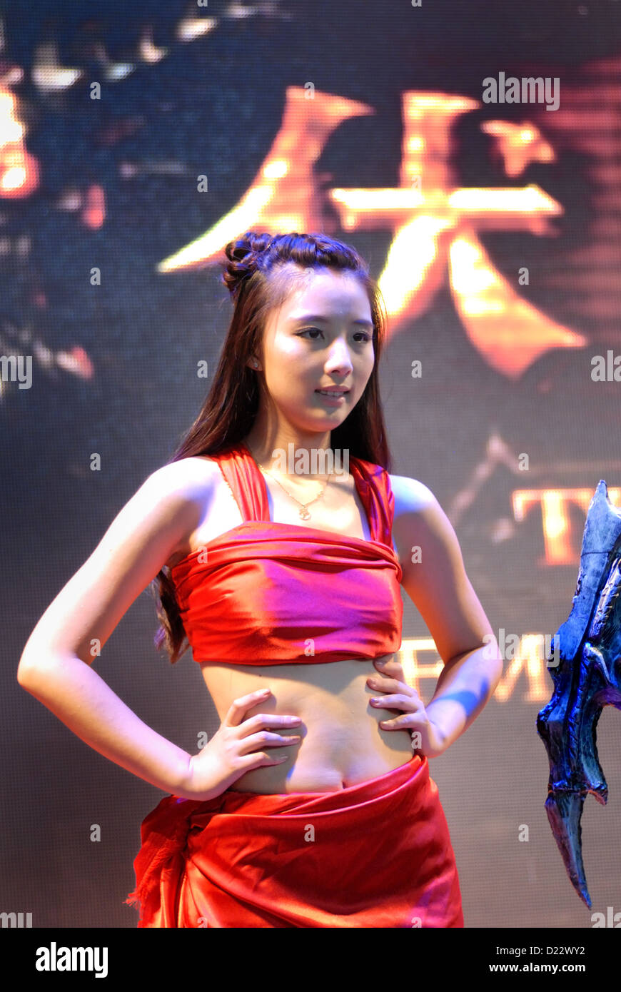 Cosplay woman Shanghai fashion Stock Photo - Alamy