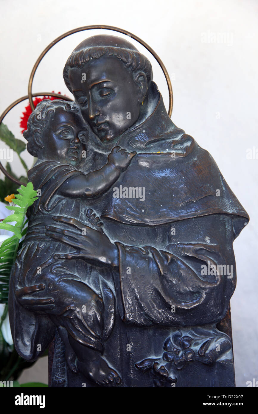 Saint Anthony of Padua Stock Photo - Alamy