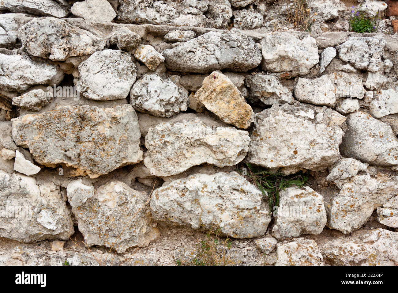 Detail of limestones wall. Beauty stony texture Stock Photo - Alamy