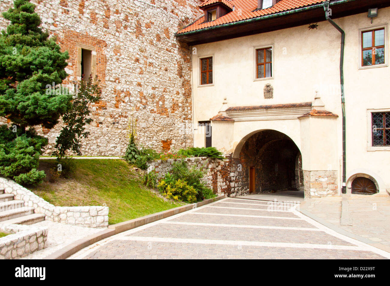 Historical benedictine abbey tyniec hi-res stock photography and images ...