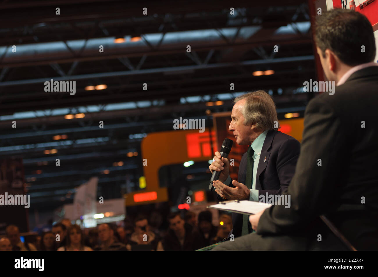 Birmingham NEC, UK, 12th January 2013. Henry Hope-Frost (right ...