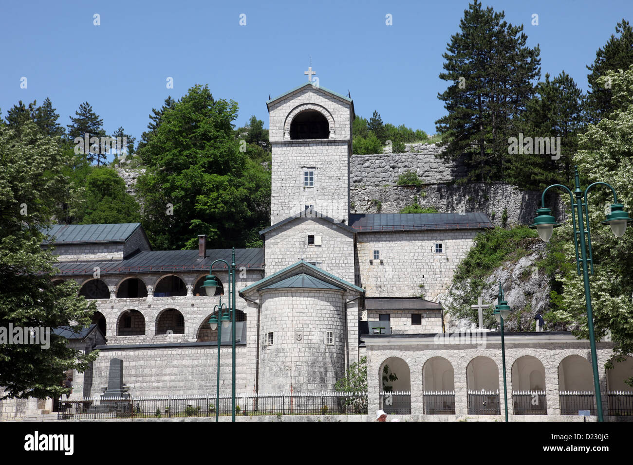 Orthodox monastery in Cetinje, Montenegro Stock Photo - Alamy