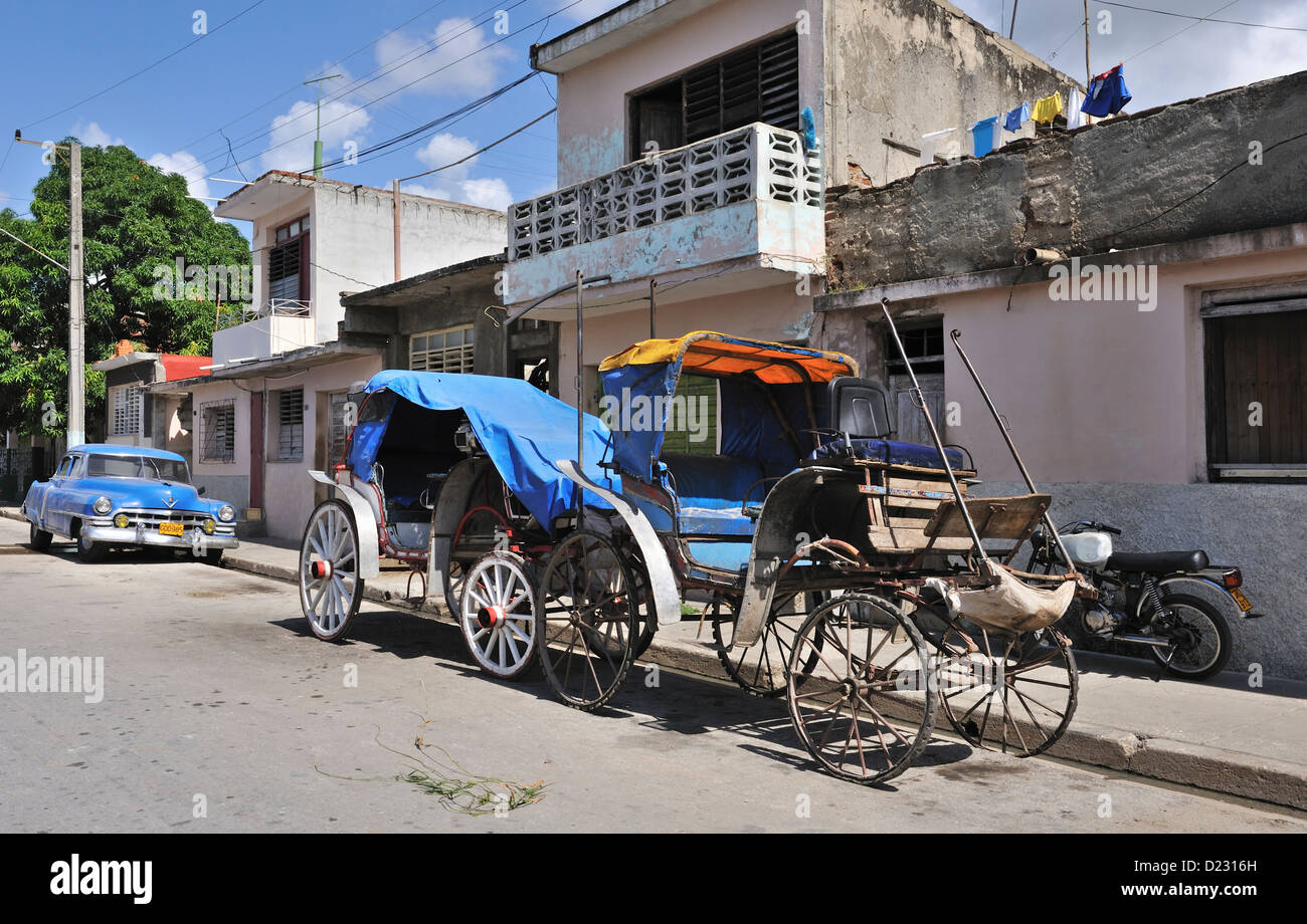 Street in Bayamo, Cuba Stock Photo - Alamy