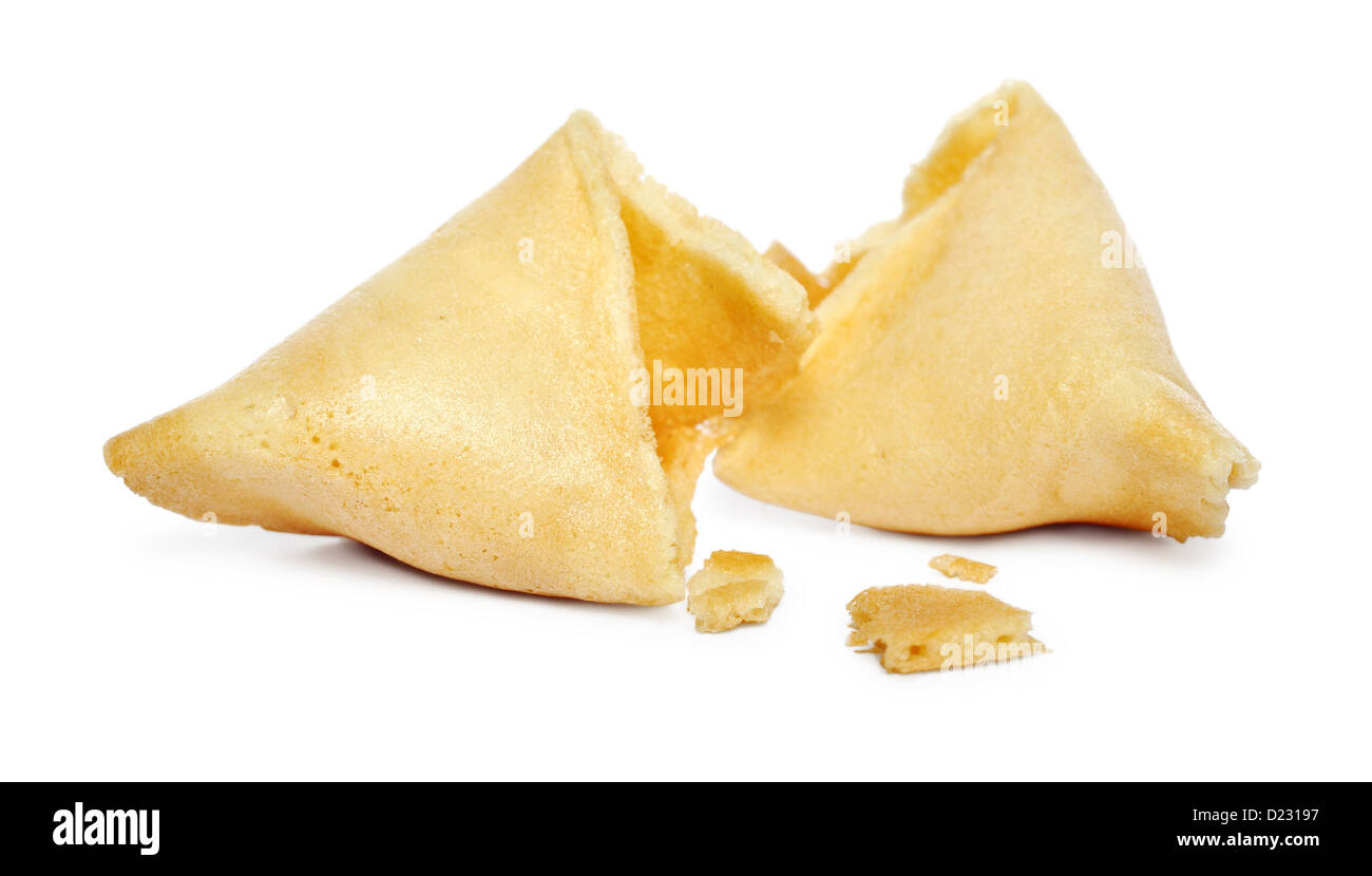Chinese fortune cookie with prediction Cut Out Stock Images & Pictures ...