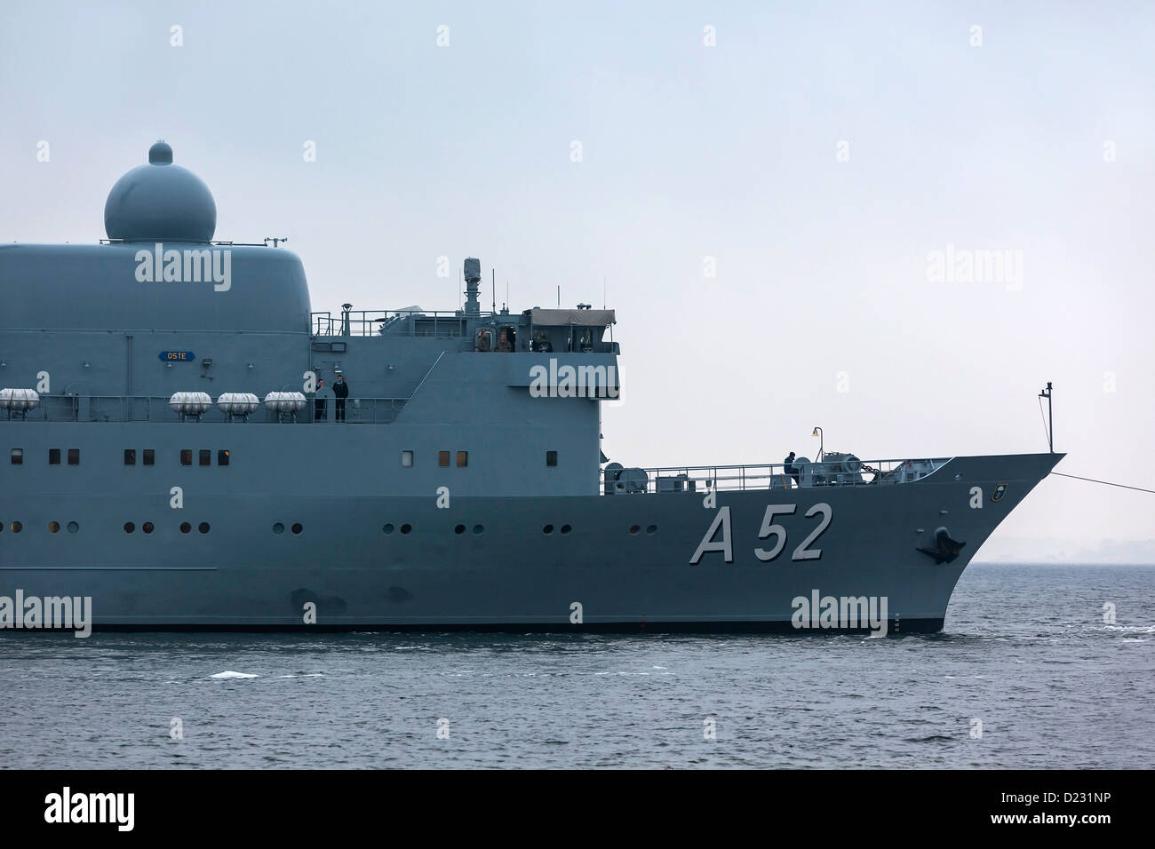 Kiel, Germany, fleet service boat Oste class A52 423 Stock Photo - Alamy