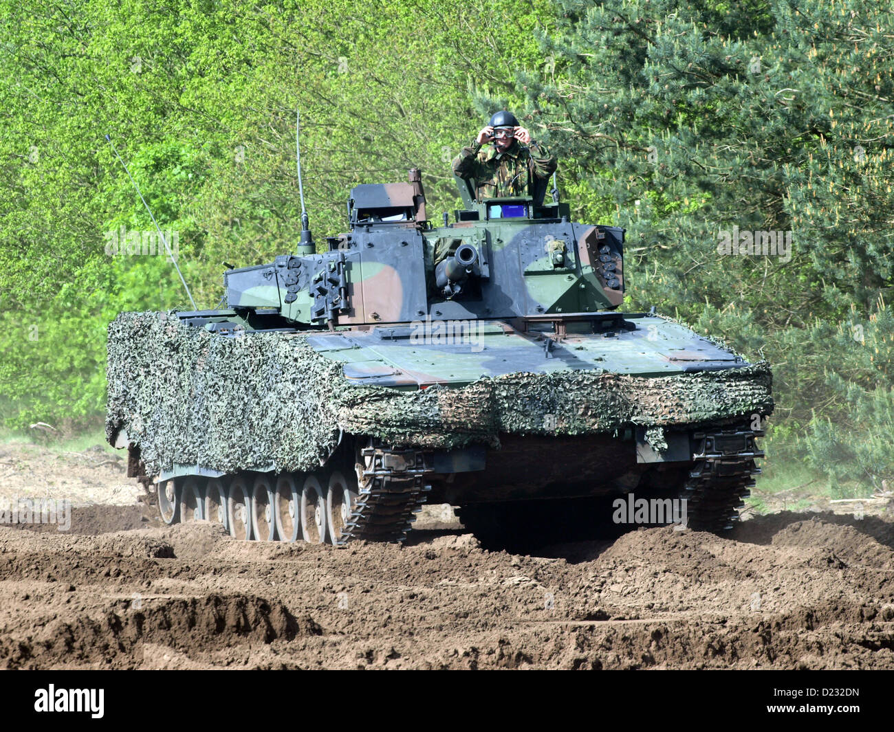 The CV90 tank was one of the key vehicles showcased at the Army Open ...