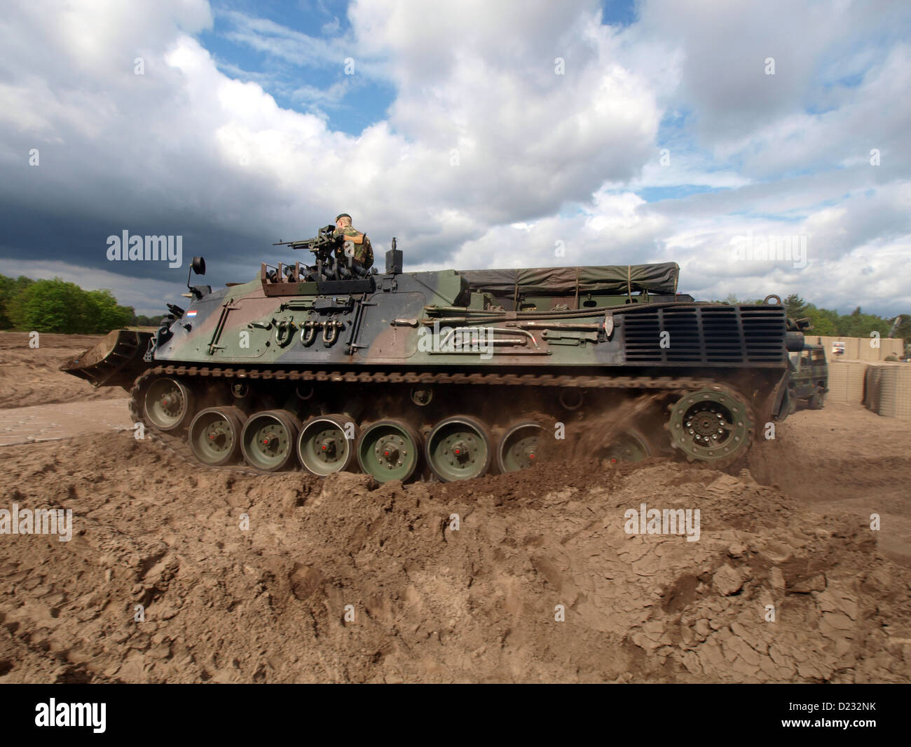 The Army Open Day 2012 in Oirschot, Netherlands, featured the Leopard 1 ...