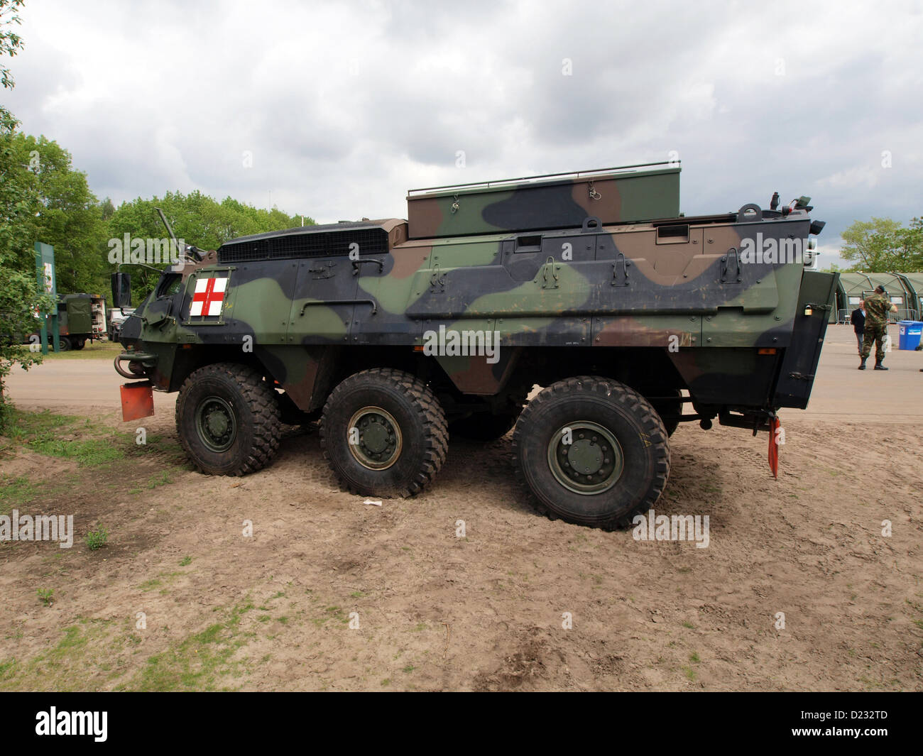 The Patria XA-188 APC (Armored Personnel Carrier) was featured at the ...