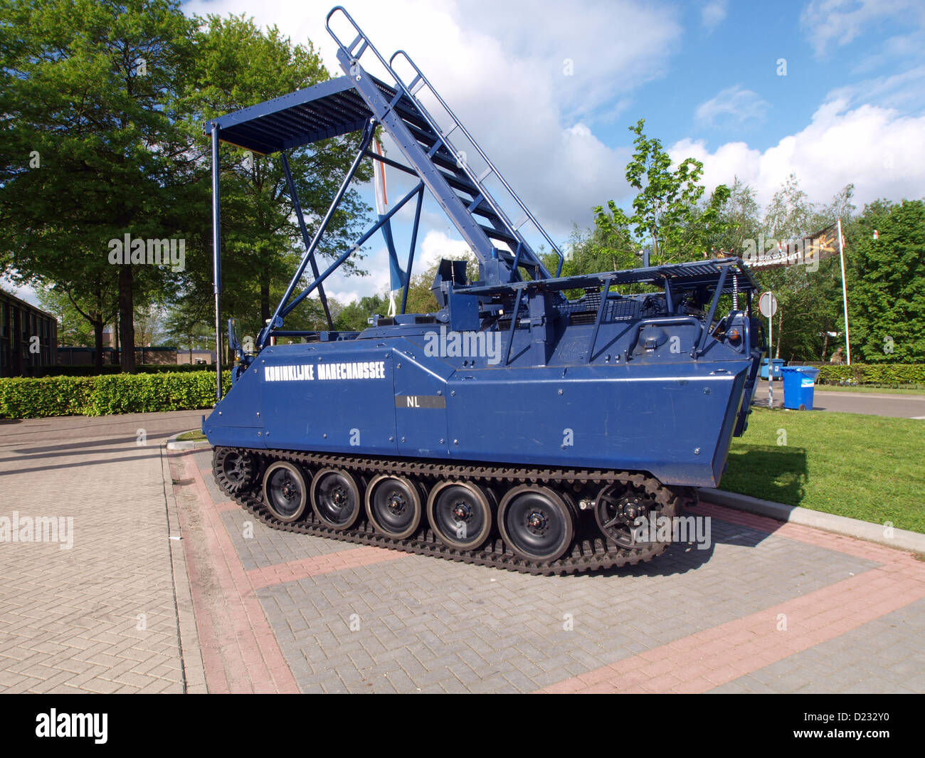 The YPR-765 KMAR carrier, shown at the 2012 Army Open Day in Oirschot ...