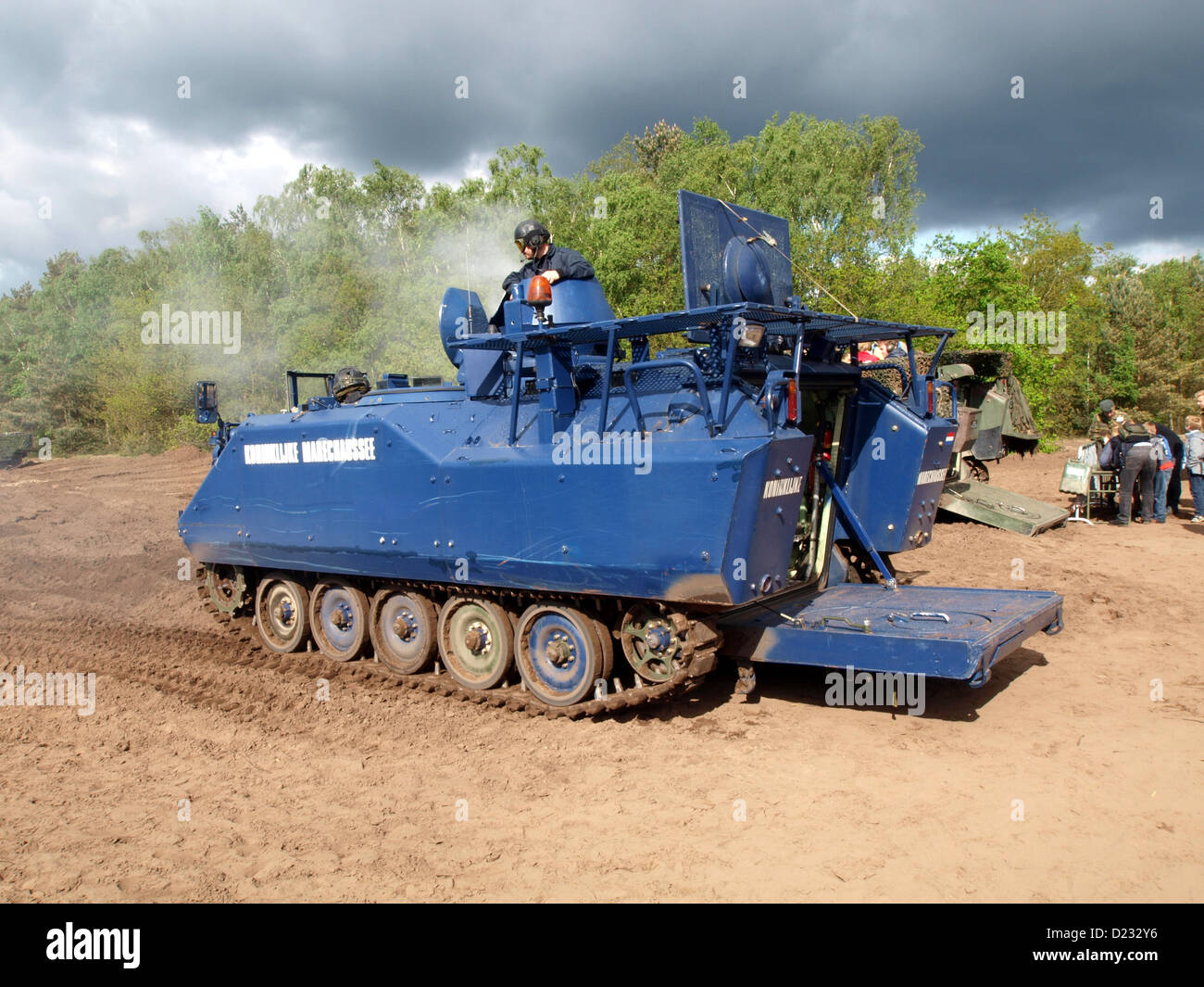The Army Open Day in 2012 in Oirschot, Netherlands featured the YPR-765 ...