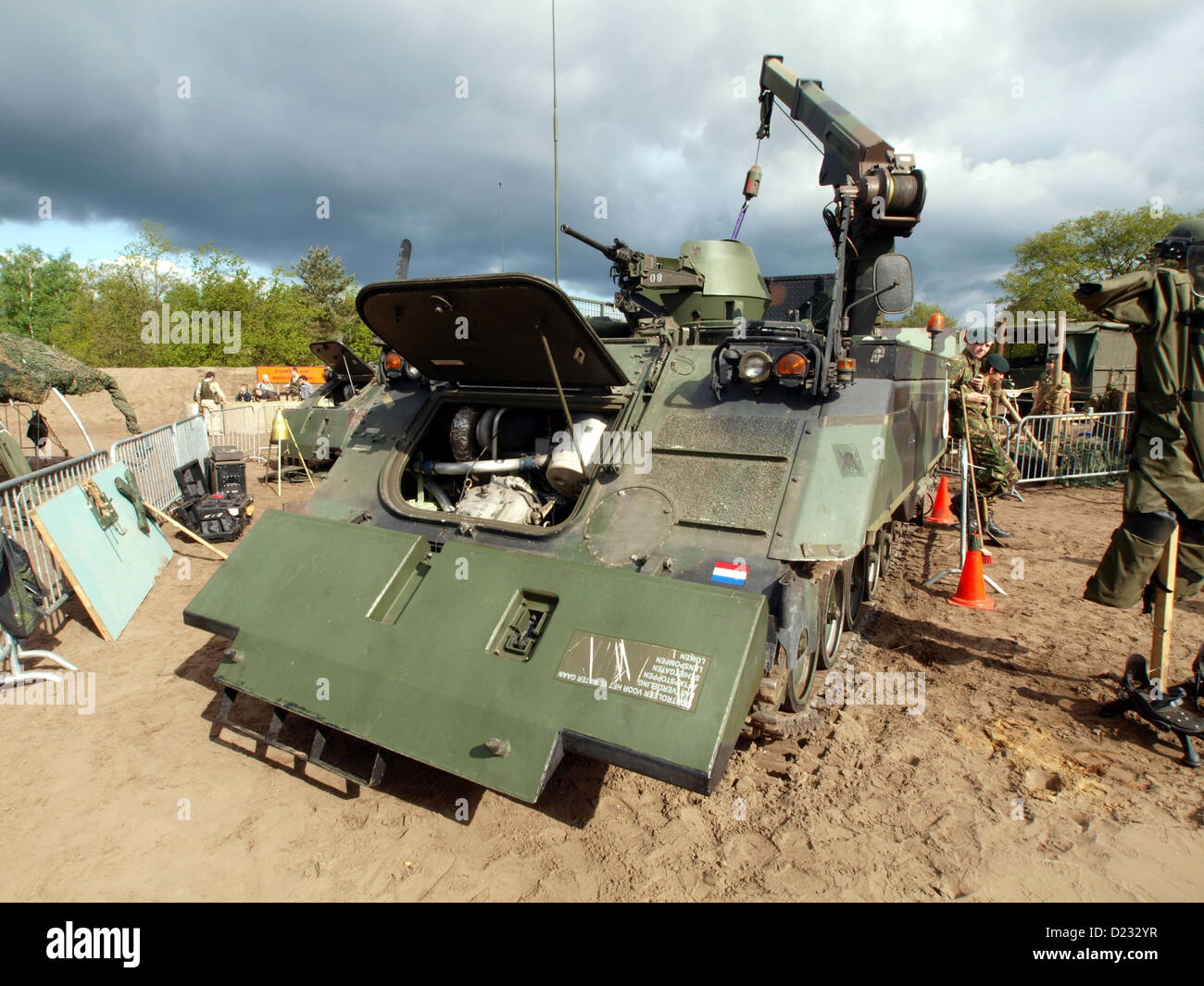 The YPR-765 is a fully tracked military carrier used by the Koninklijke ...