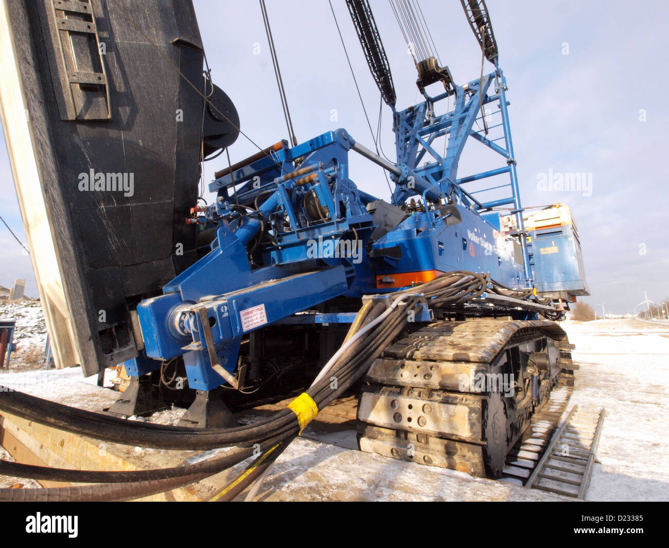Hitachi KH 230 GLS crawler crane Stock Photo - Alamy