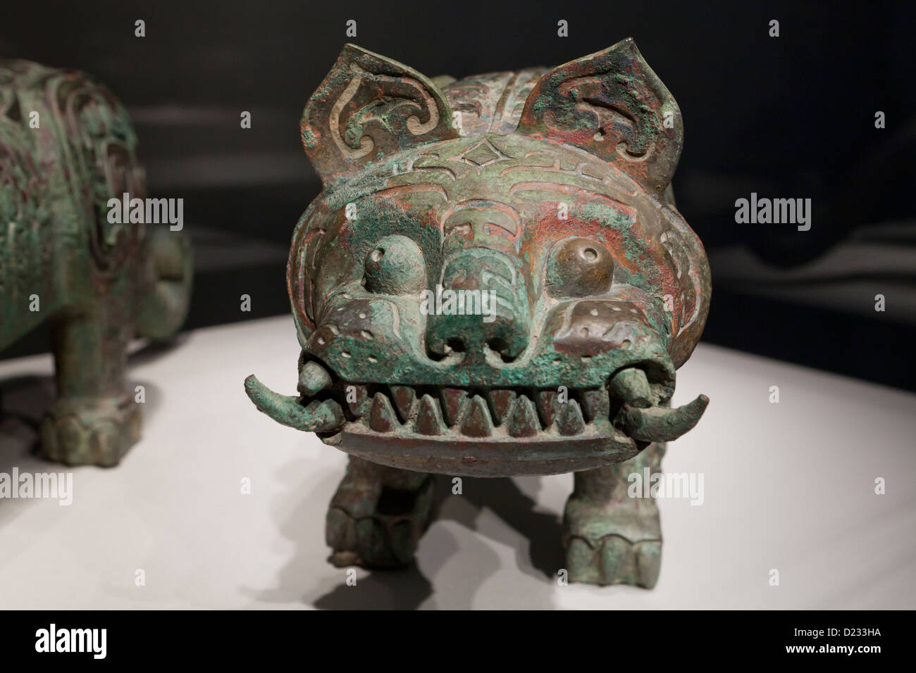 Shang Dynasty Bronze Tiger