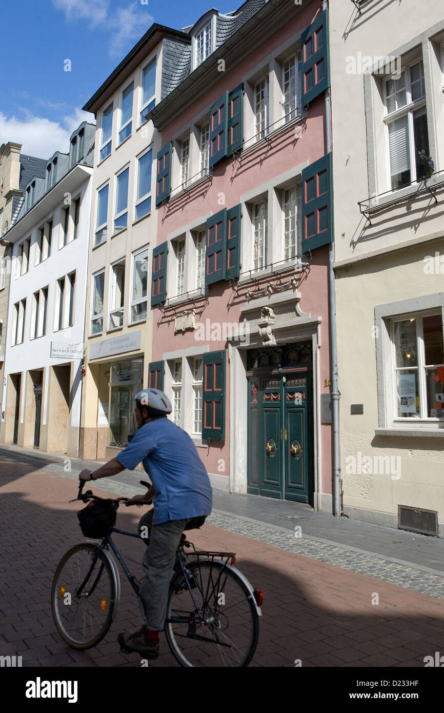 Bonn, Germany, the Beethoven House, birthplace Luwig van Beethoven ...